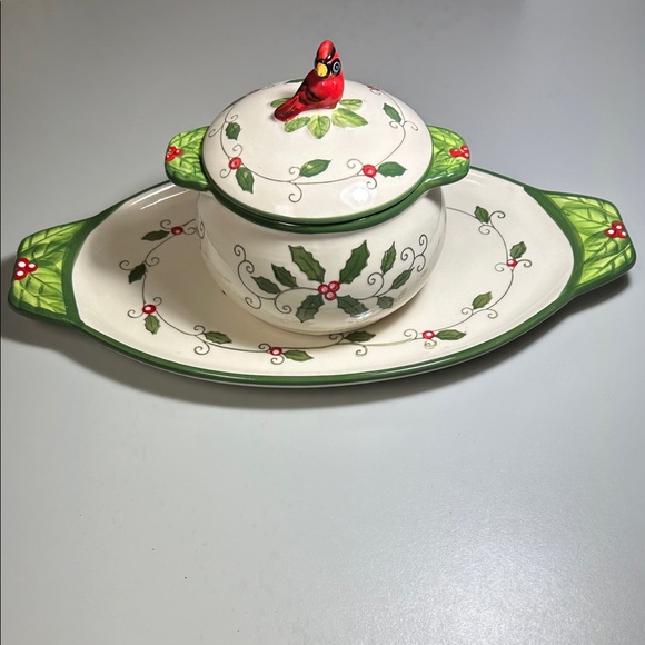 Temptations | Dining | Temptations Ceramic Soup Sandwich Serving Set ...
